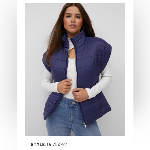 New York & Company | Jackets & Coats | Royal Blue Gilet | Poshmark
